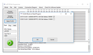 Software uPD70F36x FLASH programador. Embedded Wireless Laboratory web store